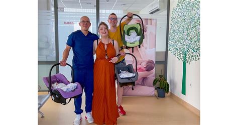 Тризнаци се родиха в пловдивска болница след раздяла на единия ембрион Снимки 24 Здраве