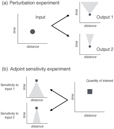 schematic of a a traditional forward perturbation experiment and b