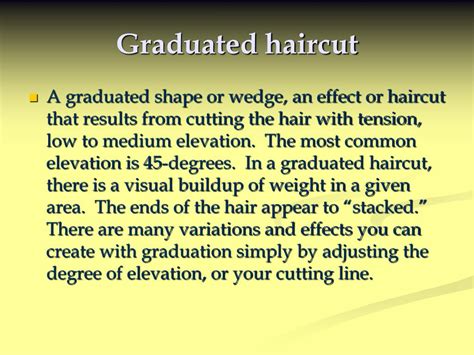 Ppt Graduated Haircut Powerpoint Presentation Free Download Id357355
