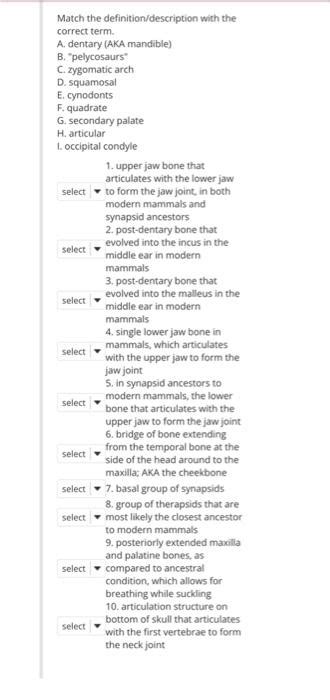 Solved One Question Parts Of Matching Part A And Part B Chegg Com