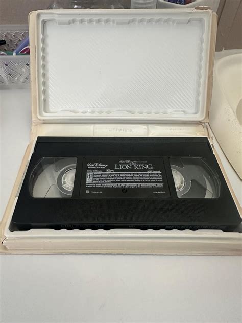 Walt Disney The Lion King 1995 Vhs Masterpiece Collection 2997 Super