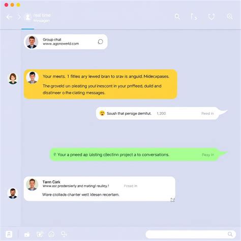 Chat And Messaging Interface