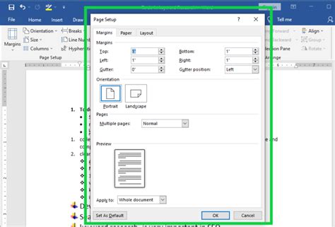 How To Adjust Page Margin In Word Three Different Ways