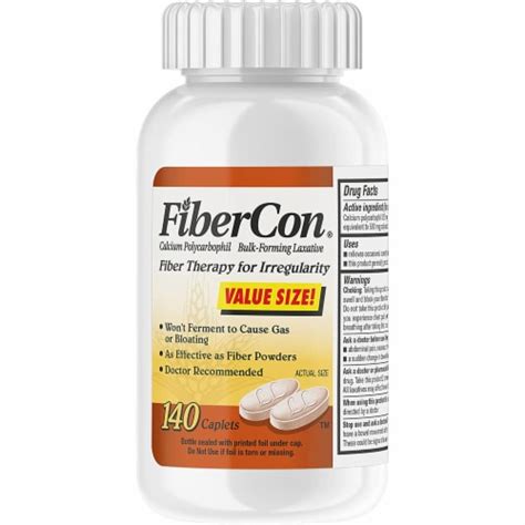 Fibercon® Fiber Caplets 140 Ct Kroger