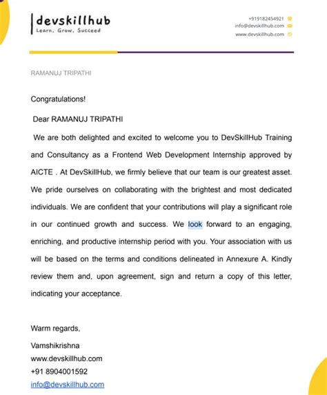 Ramanuj Tripathi On Linkedin Devskillhub Frontendwebdevelopment Internship Aicteapproved