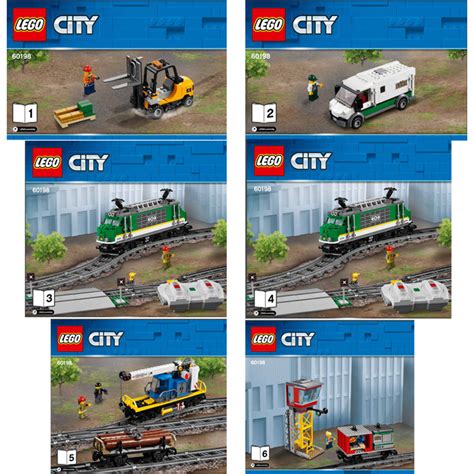 Lego Cargo Train Set 60198 Instructions Brick Owl