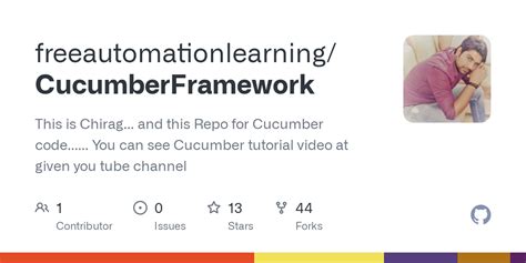 Github Freeautomationlearningcucumberframework This Is Chirag And This Repo For Cucumber