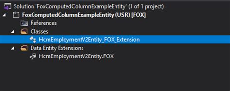 Add A Computed Column To An Entity Example Dynamicsfox