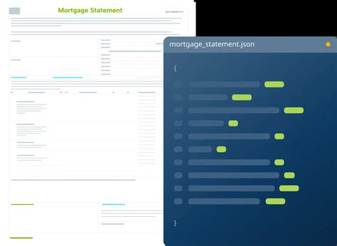 extract data from mortgage statement kyc ocr