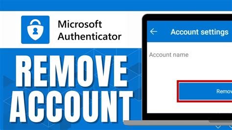 How To Remove Account From Microsoft Authenticator App Youtube