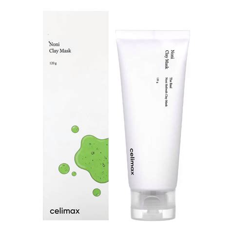 Освежающая глиняная маска для лица Celimax, The Real Noni Refresh Clay ...