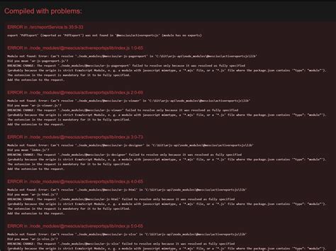 error while using activereportsjs api activereportsjs developer