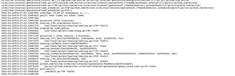 Bug Querycoord Unittest Timeout · Issue 16304 · Milvus Iomilvus