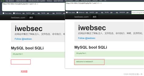 Iwebsec Sql注入篇详细过程，完结 Csdn博客