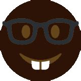 Black Nerd Discord Emoji