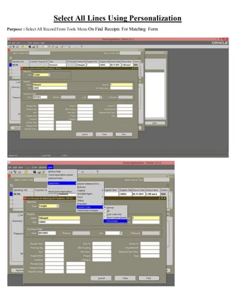 Oracle Ebs R12 Sales Order Personalization Docx Programming Languages Computing
