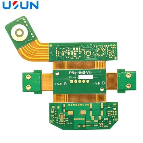 Temperature Sensor Flex Flexible FPC PCB PCBA Making And Assembly Flex Printed Circuit Board