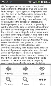 Read ODF Documents On Android With OpenOffice Linux Magazine