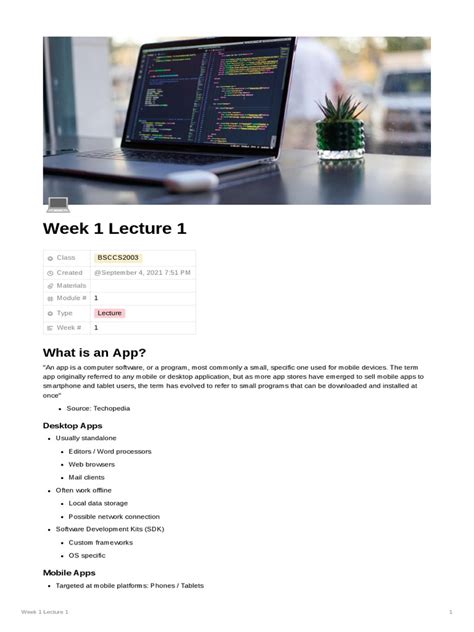 Quiz 1 Notes Pdf Html Document Object Model