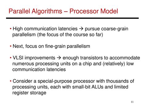 Lecture 18 Core Design Parallel Algos Ppt Download