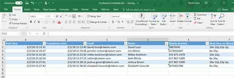 use microsoft forms to collect data right into your excel file david lozzi