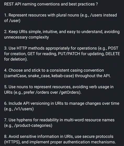 muhammad hussain saqib on linkedin rest api naming conventions and