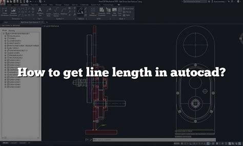 How To Get Line Length In Autocad