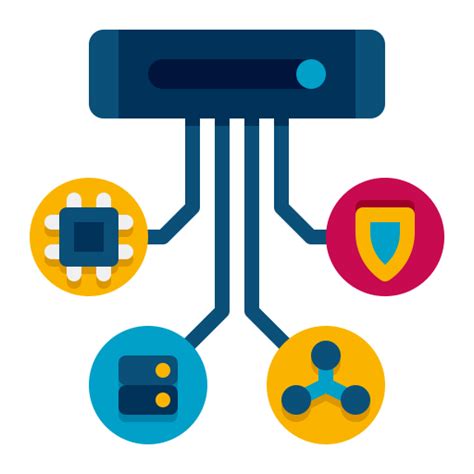 Hyperconverged Infrastructure Hci Server Icon Download On Iconfinder