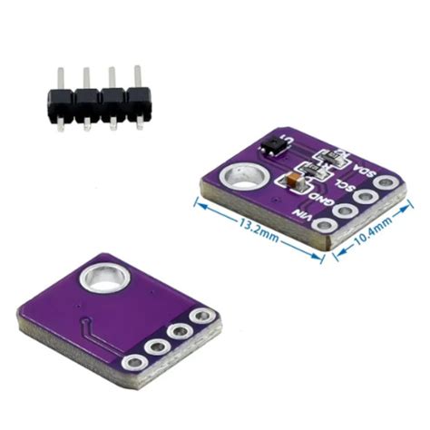 sht 40 temperature humidity sensor breakout board makershop