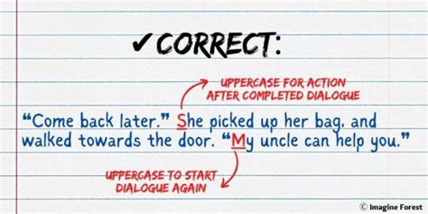 How To Write Dialogue In A Story With Examples Imagine Forest