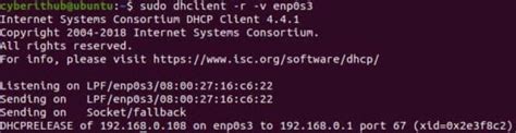 10 Dhclient Dhcp Client Command Examples In Linux Cyberithub