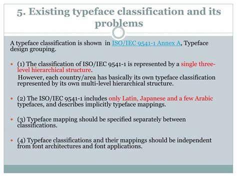 Ppt Proposal For Standardization Of Typeface Classifications And Ppt Proposal For Standardization Of Typeface Classifications And