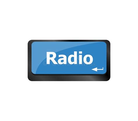 Radio Button On A Computer Keyboard Keys Stock Illustration Radio Button On A Computer Keyboard Keys Stock Illustration