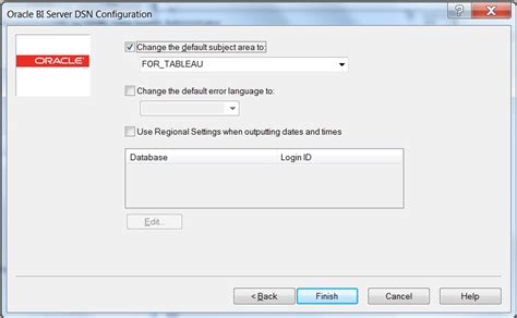 Lets Live The Bi Wonder Creating Tableau Reports On Obiee Rpd
