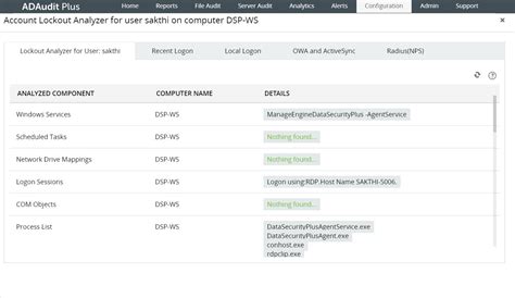 Strumento Blocco Account Ad Manageengine Adaudit Plus