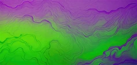 Background Lines And Spots Lime Green And Purple Color Gradient