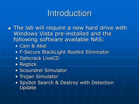 Ppt Windows Vista Security Powerpoint Presentation Free Download