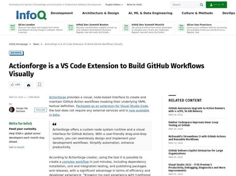 Erik Osterman Cloud Posse On Linkedin Actionforge Is A Vs Code Extension To Build Github