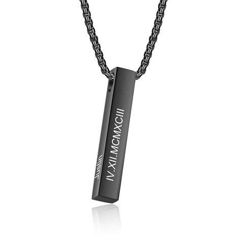 Personalized Necklaces Custom Engraved Pendants
