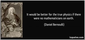 Daniel Bernoulli Quotes Quotesgram