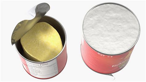 Open Pringles Original Potato Chips Small Can 3d Model 39 3ds Blend C4d Fbx Max Ma Lxo