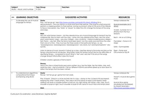 Music Planning Music And Numbers Algorithmic Stochastic Composition Using Dice Teaching