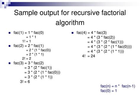 Recursion. - ppt download