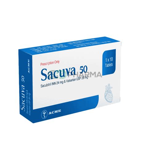 Sacuva 24 Mg 26 Mg Tablet সাকুভা ২৪ মিগ্রা ২৬ মিগ্রা ট্যাবলেট