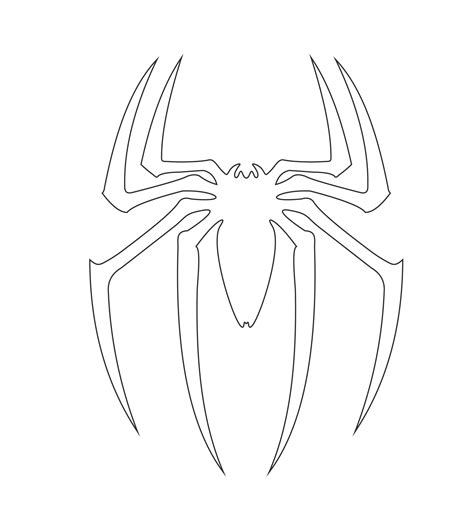 Spiderman Logo Svg Png Eps Dwg For Stencils Silhouette Etsy