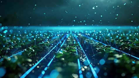 An Automated Irrigation System Uses 5G Connectivity To Adjust Watering Patterns Based On Soil
