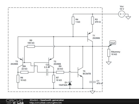 Sawtooth Generator Circuitlab