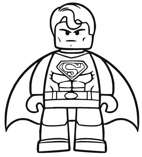 Dibujos De Superman Para Colorear E Imprimir Coloringonly Com