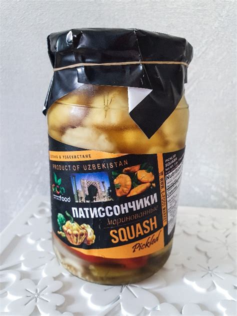 Консервы овощные Ecofood Natural Патиссоны маринованные | отзывы