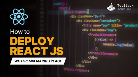 How To Deploy Your React App In Seconds With Toystacks Remix Feature